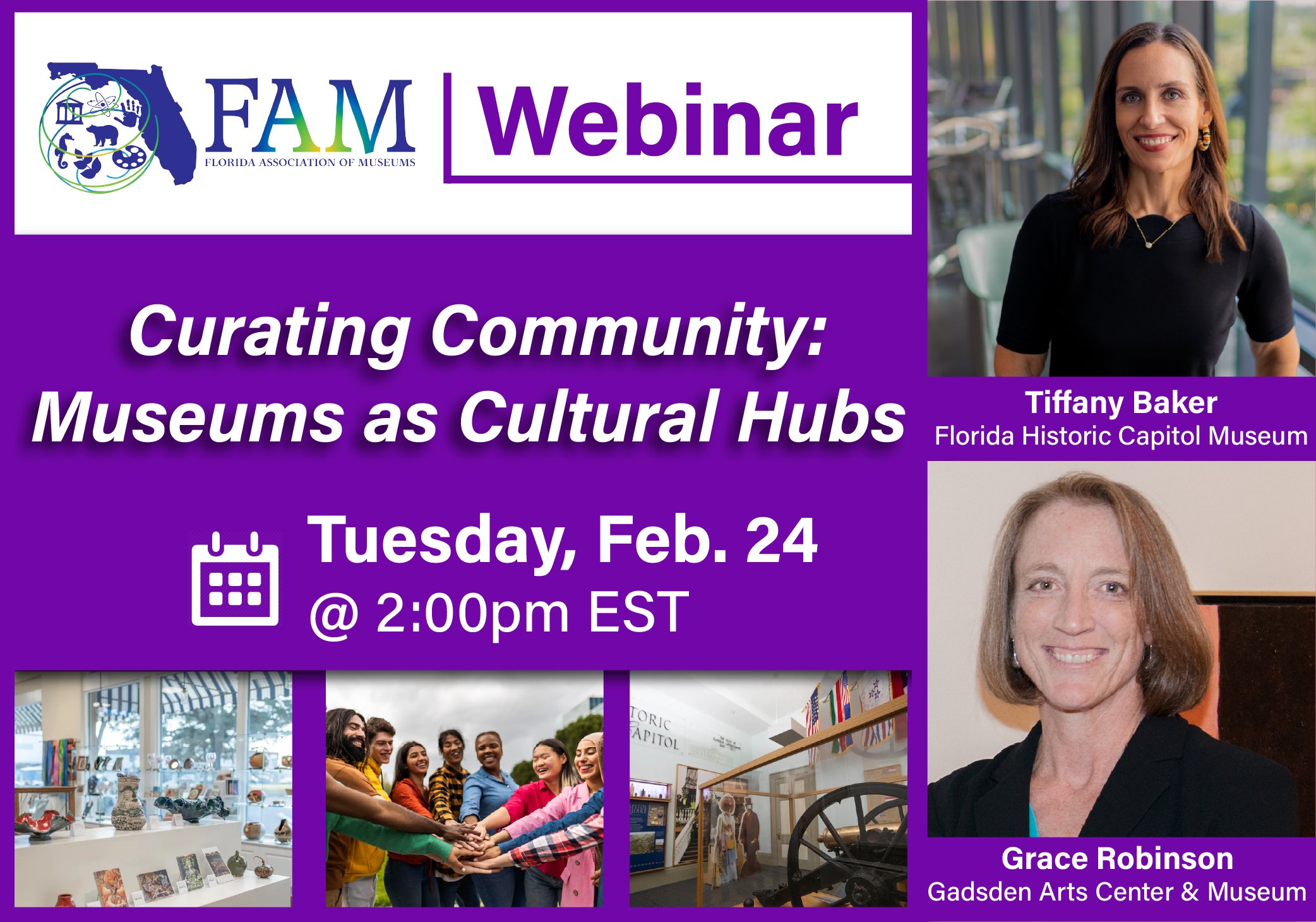 Webinar | Curating Community: Museums as Cultural Hubs | Florida ...